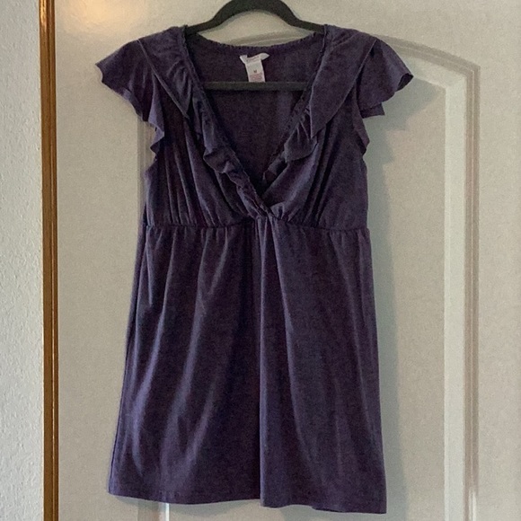 Candie's | Tops | Flattering Purple Top | Poshmark